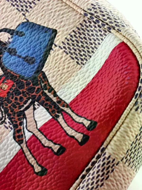 LOUIS VUITTON Pochette Accessoires Limited Edition Damier Mini Clutch Bag