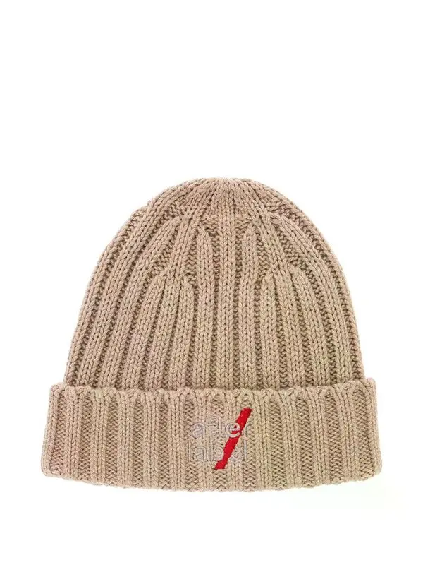 AFTER/LABEL Ribbed-knit Beanie Hat - Neutrals