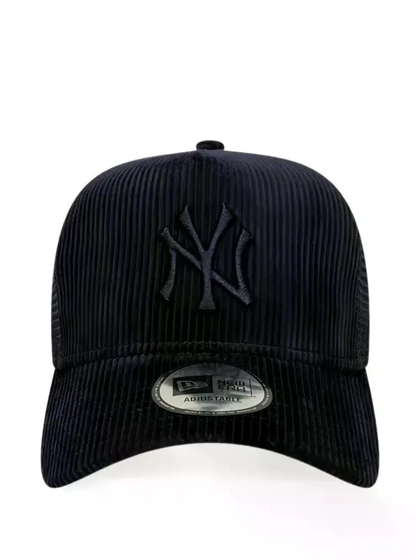 New Era 9forty Tonal Cord Ny Yankees Corduroy Trucker Cap - Blue