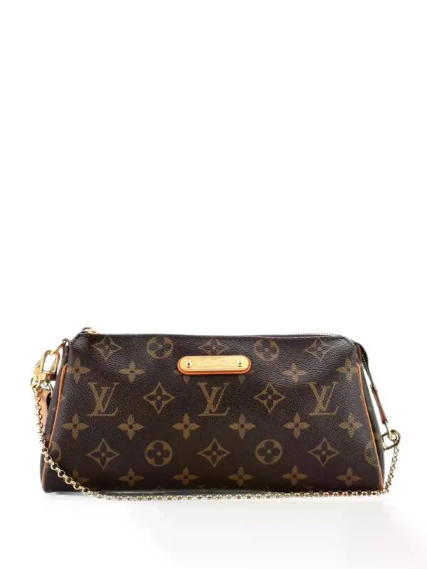LOUIS VUITTON Eva Handbag Monogram Canvas Clutch Bag