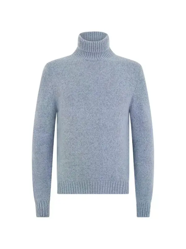Fedeli High-neck Long-sleeve Sweater