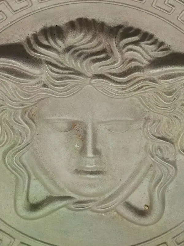 Versace Medusa Greek Key Dish