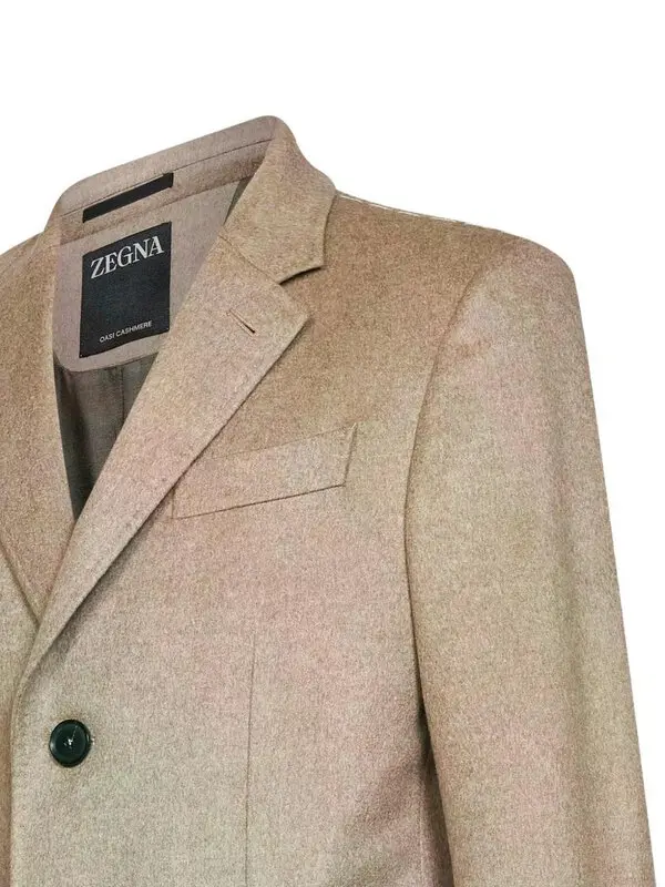 Zegna Oasi Cashmere Single-breasted Coat