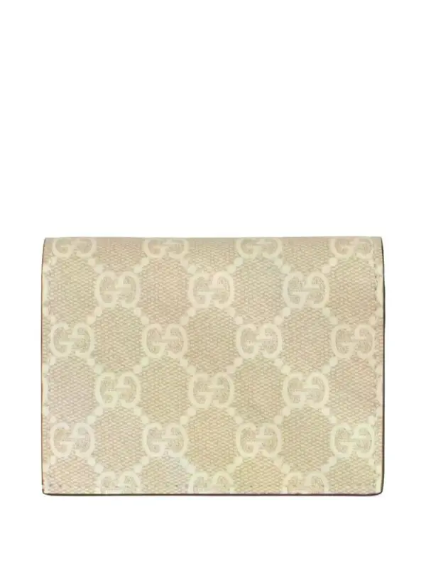 Gucci Mini Gg Marmont Bi-colour Leather Wallet