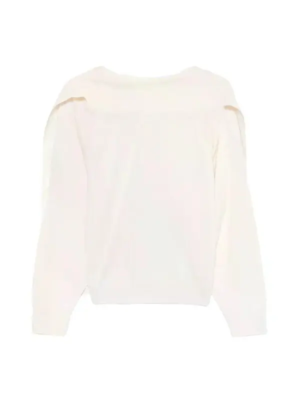 SEMICOUTURE Draped Sweater