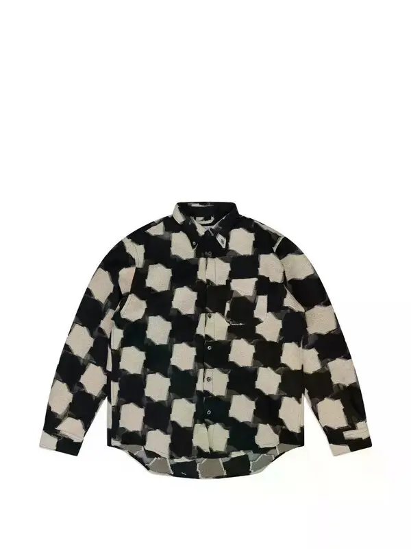 4SDESIGNS Abd Checked Shirt