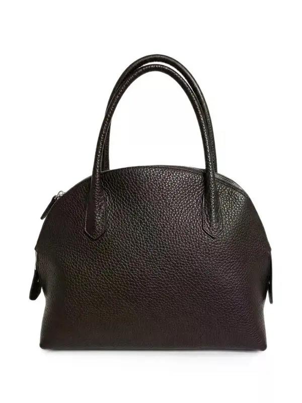 IACUCCI Grained Leather Tote Bag