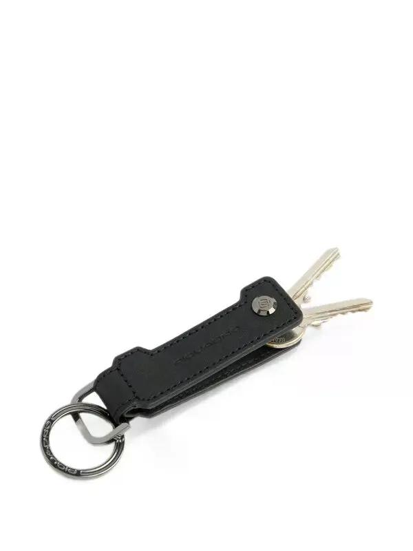 PIQUADRO Logo-engraved Keychain