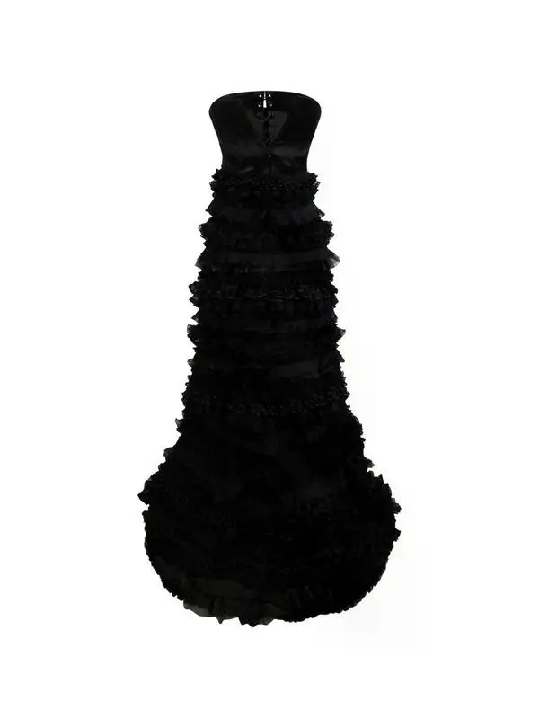 Moschino Ruffled-detail Maxi Dress