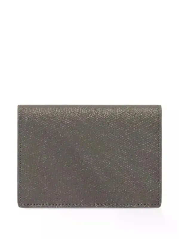 Burberry Flint Logo-embossed Leather Card Holder