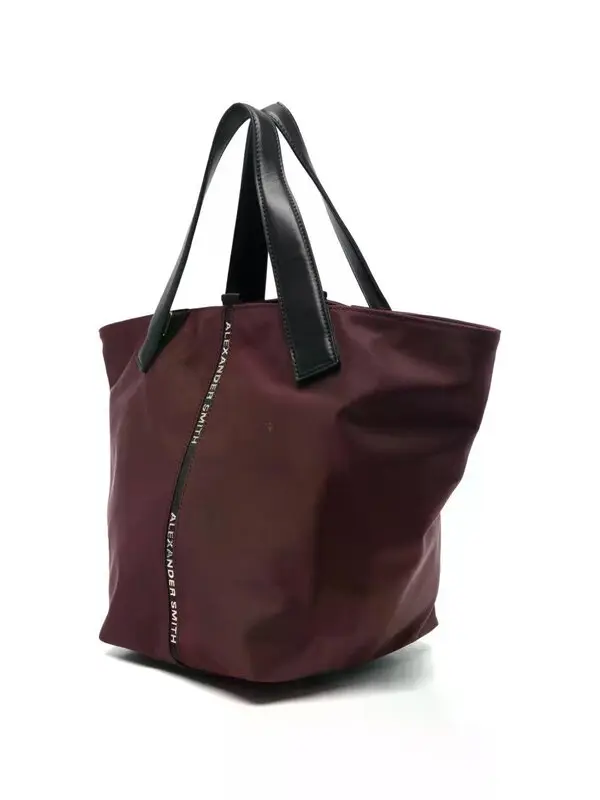 ALEXANDER SMITH Medium Lauren Tote Bag - Red