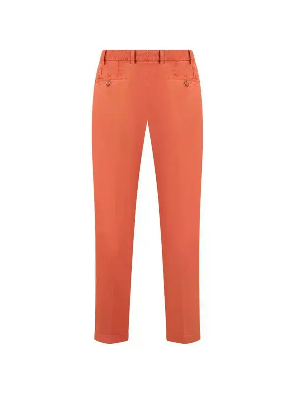 Fedeli Slim-fit Turn-up Trousers
