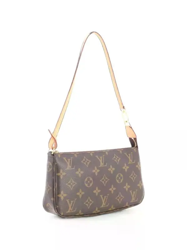 LOUIS VUITTON Pochette Accessoires Nm Monogram Canvas Clutch Bag