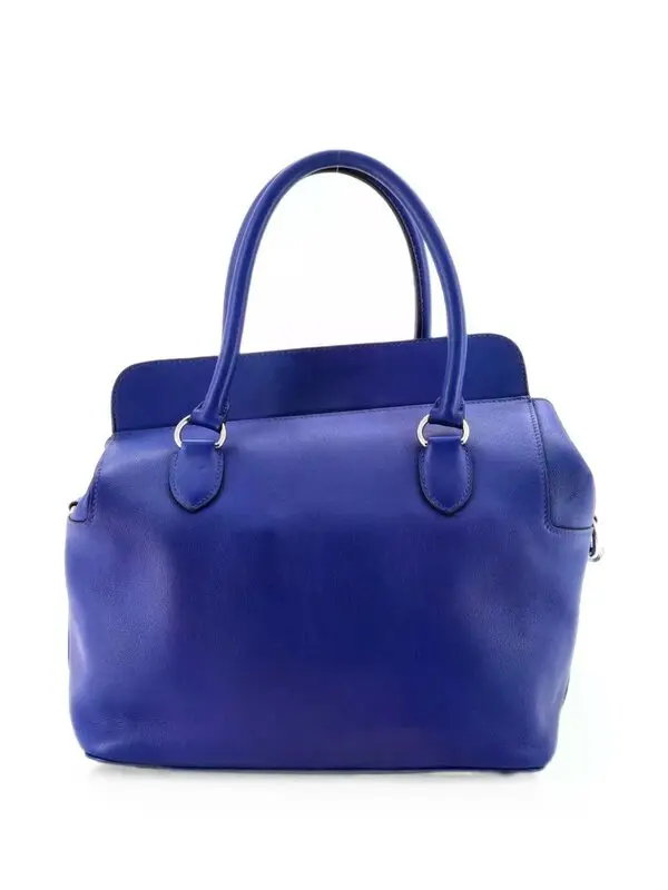 Hermès Toolbox Bag Swift 26 Satchel - Blue