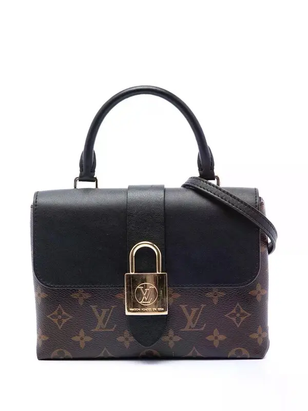 LOUIS VUITTON 2019 Monogram Locky Bb Satchel - Black