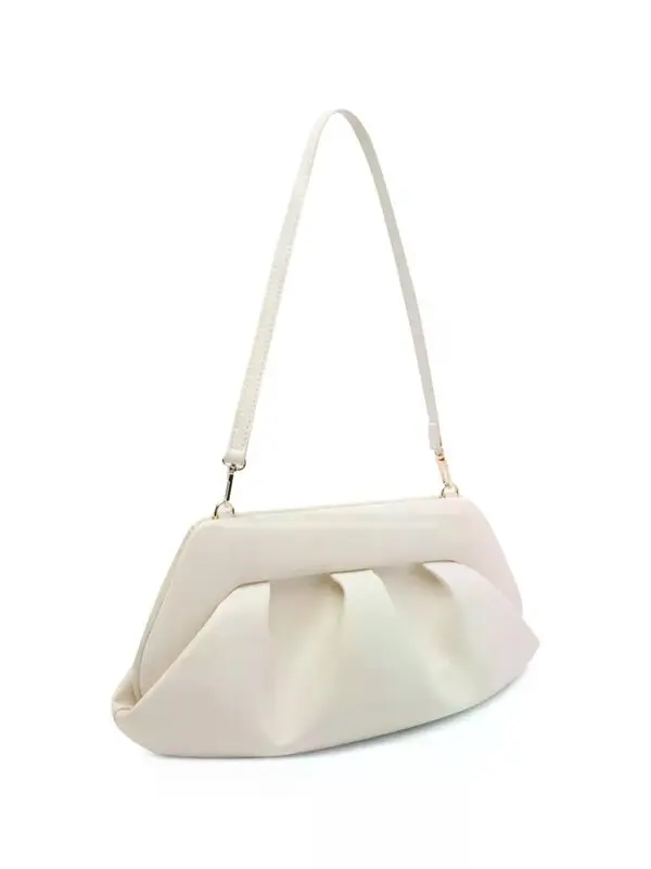 THEMOIRE Bios Pleated Shoulder Bag - White