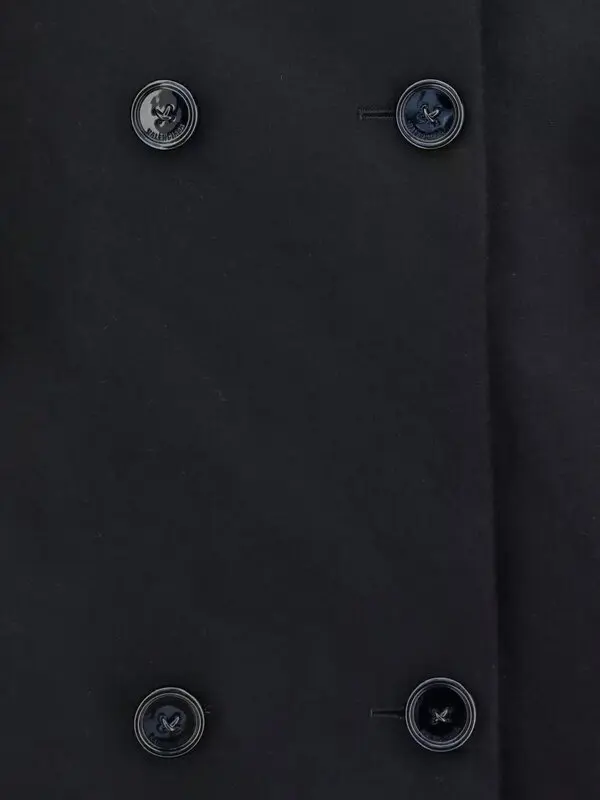 Balenciaga Double-breasted Shawl-collar Coat