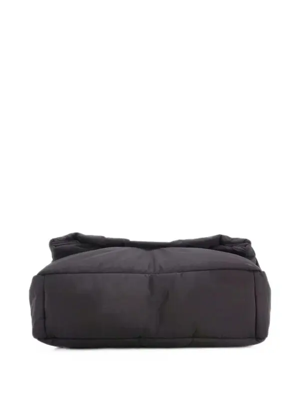Balenciaga Monaco Chain Flap Nylon Large Shoulder Bag