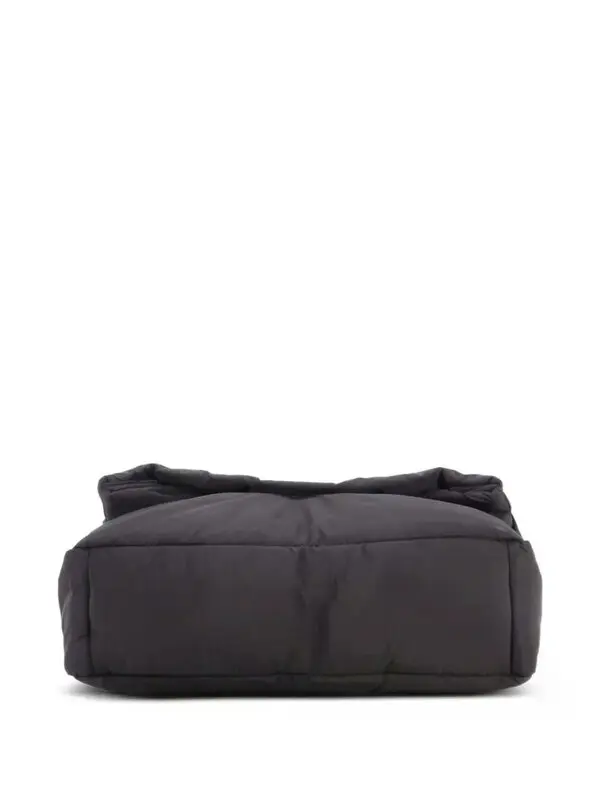 Balenciaga Monaco Chain Flap Nylon Large Shoulder Bag