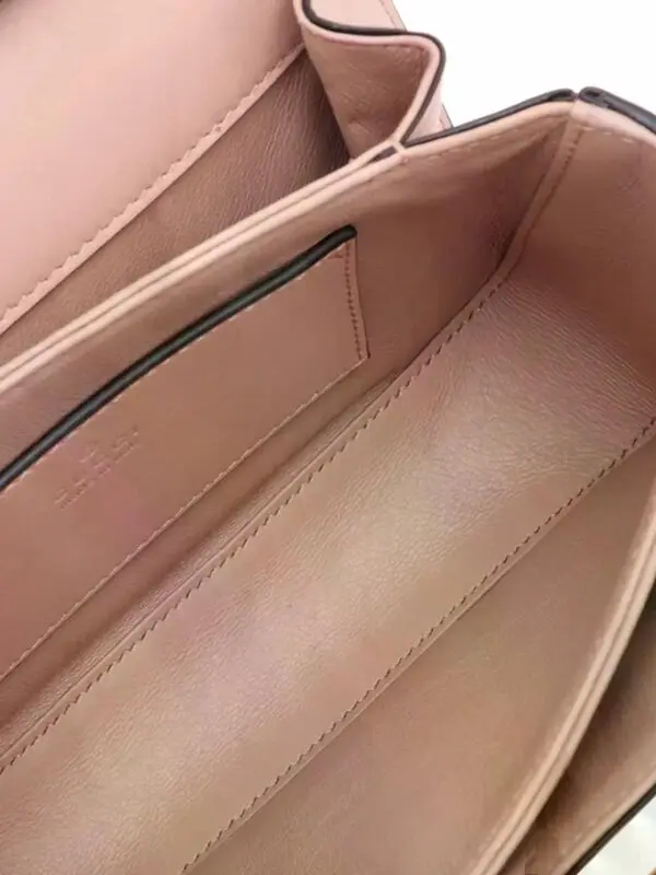 Gucci 2000-2015 Small Calfskin Siena Top Handle Bag Satchel - Neutrals