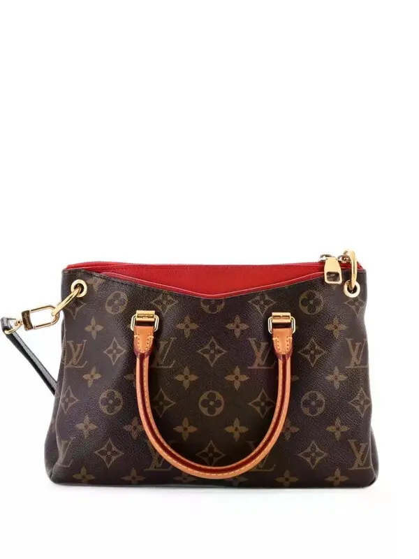 LOUIS VUITTON Pallas Tote Monogram Canvas With Leather Bb Shoulder Bag