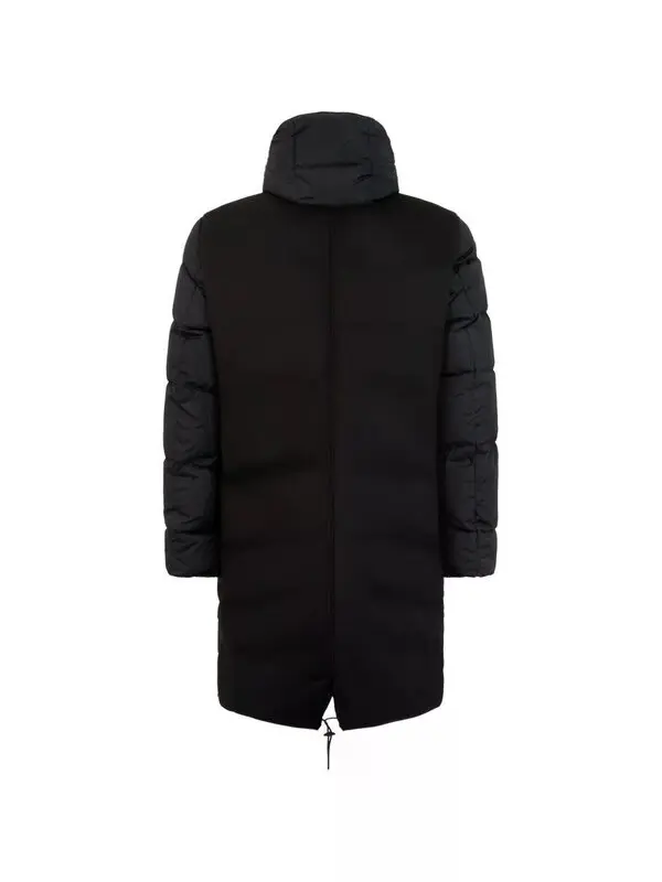 Herno Padded Hooded Coat - Black