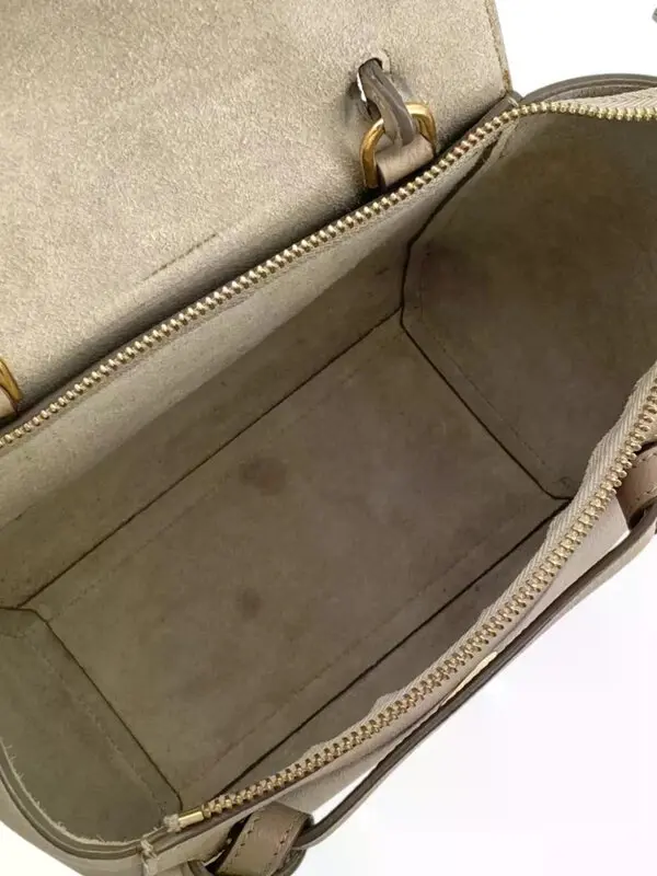 Celine 2014 Nano Grained Calfskin Belt Bag Satchel