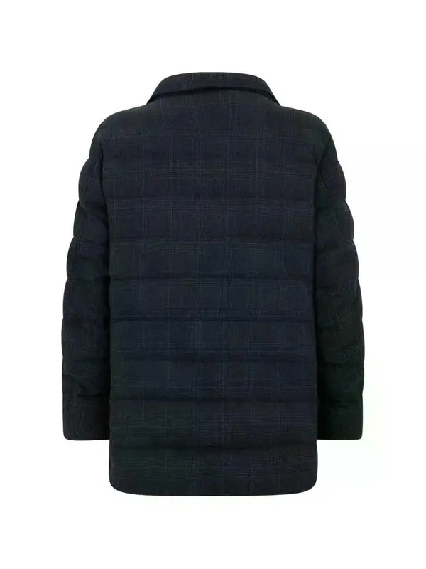 Herno Double-breasted Padded Jacket - Grey