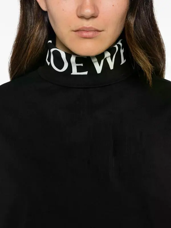 Loewe Logo-print Roll-neck Top