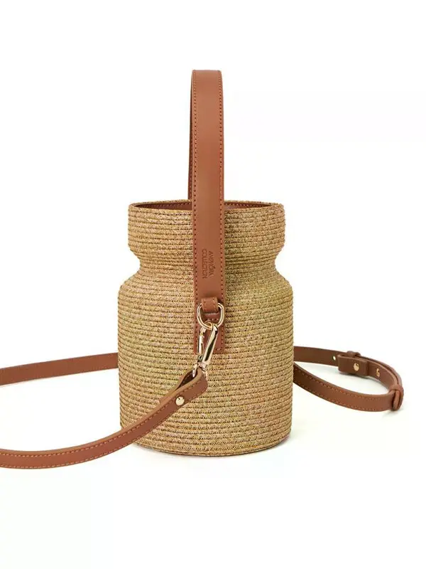 AMPHORA Kylix Woven Bucket Bag