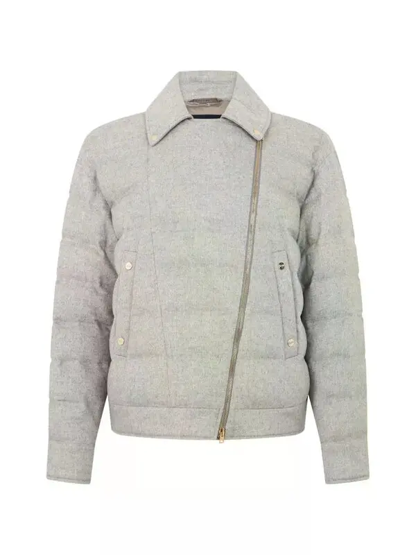 Herno Padded Asymmetrical-zip Jacket