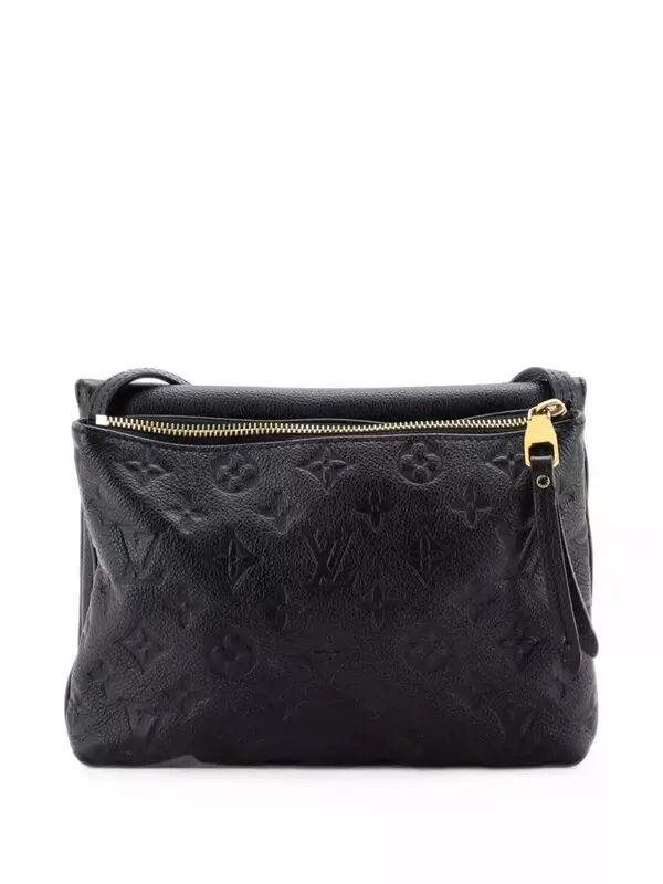 LOUIS VUITTON Twice Handbag Monogram Empreinte Leather Crossbody Bag