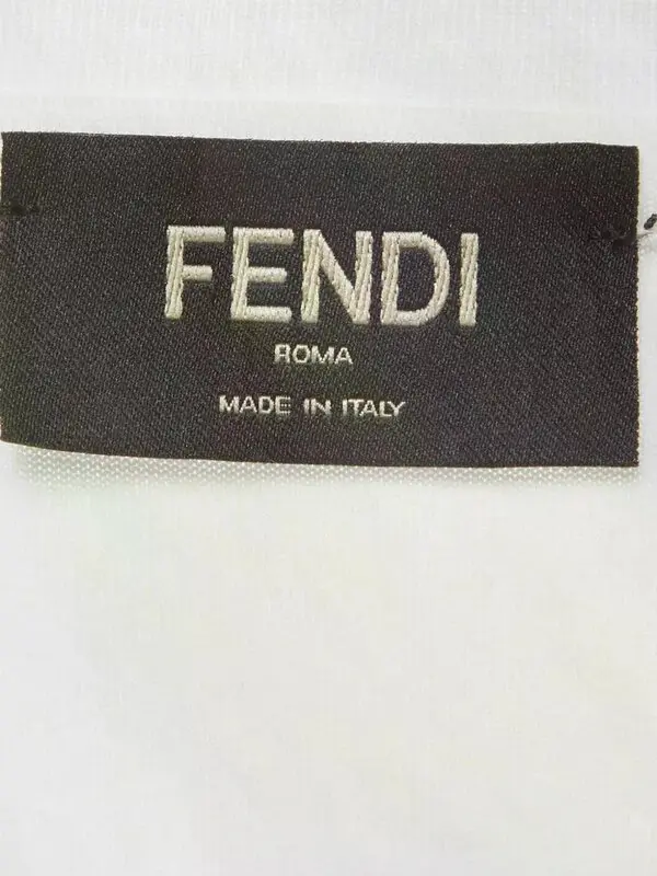 Fendi Ff Logo T-shirt