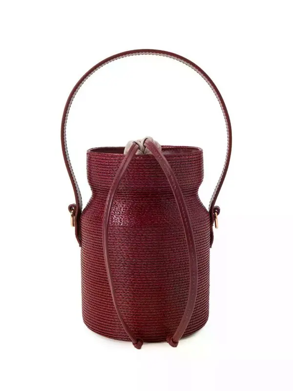 AMPHORA Mini Kylix Woven Bucket Bag