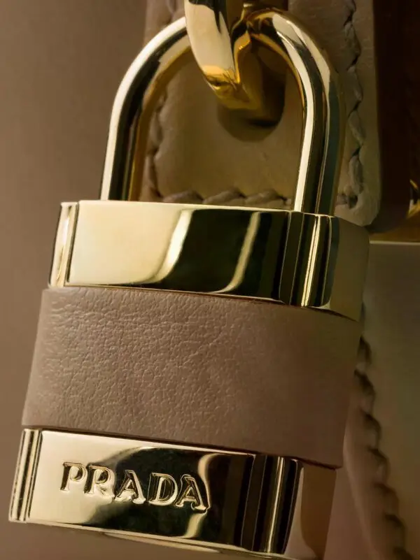 Prada Medium Leather Top-handle Bag