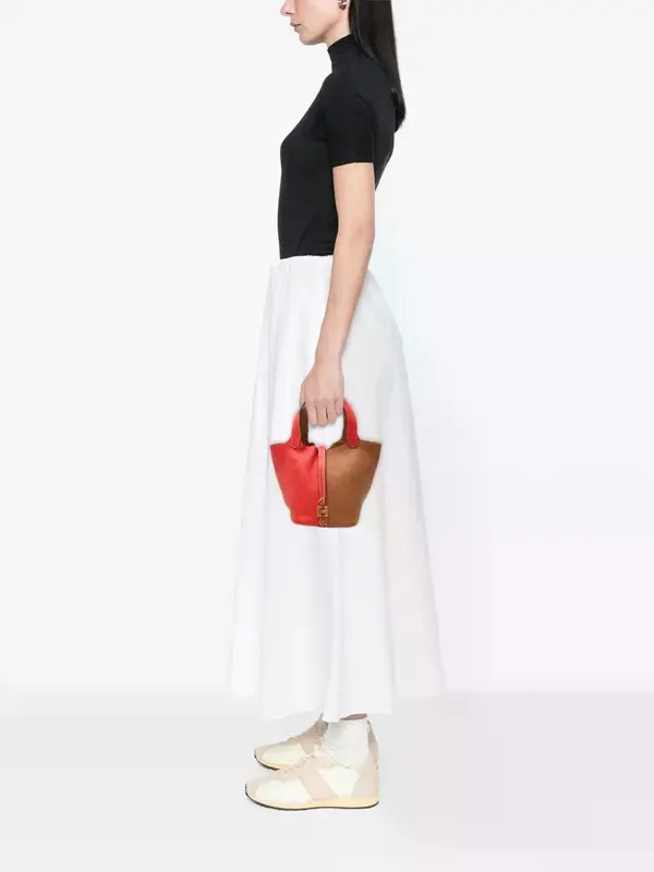 Hermès 2020 Clemence Picotin Lock 18 Casaque Handbag - Brown