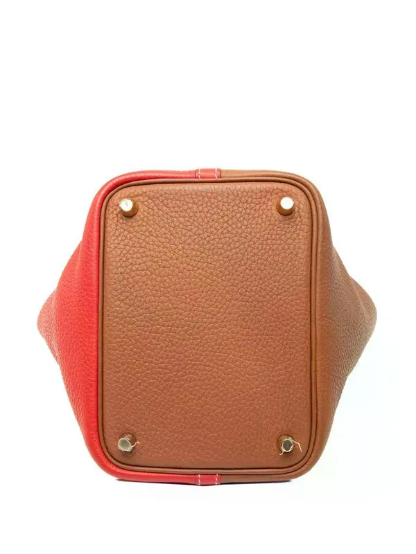Hermès 2020 Clemence Picotin Lock 18 Casaque Handbag - Brown