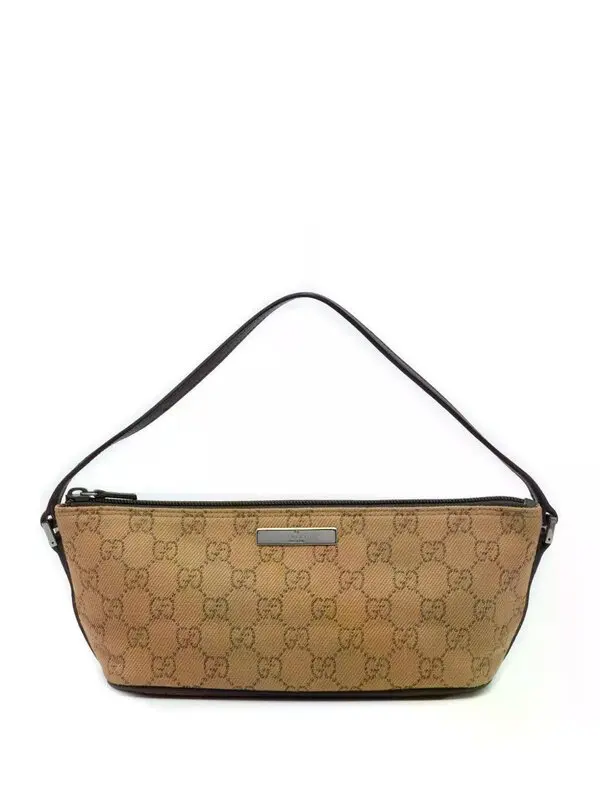 Gucci 2000-2015 Gg Canvas Boat Shoulder Bag