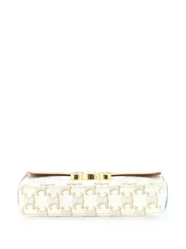 Celine Triomphe East-west Triomphe Coated Canvas Shoulder Bag