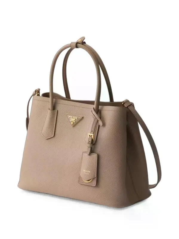 Prada Double Medium Saffiano Leather Bag