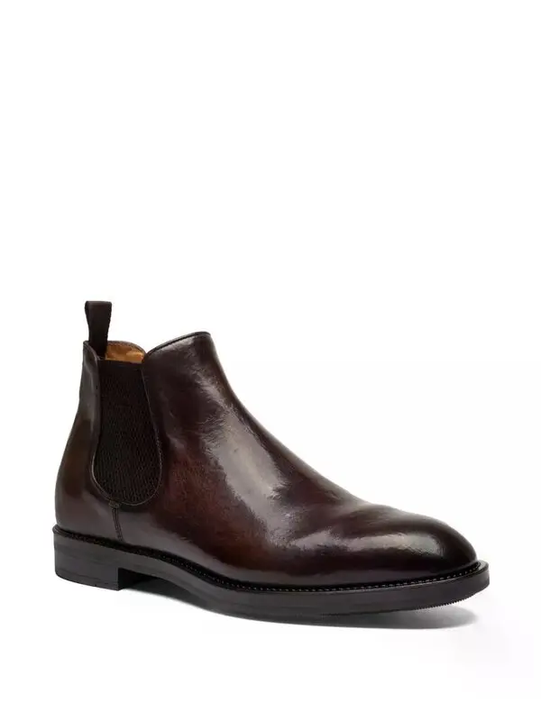 Officine Creative Silent 003 Leather Chelsea Boots