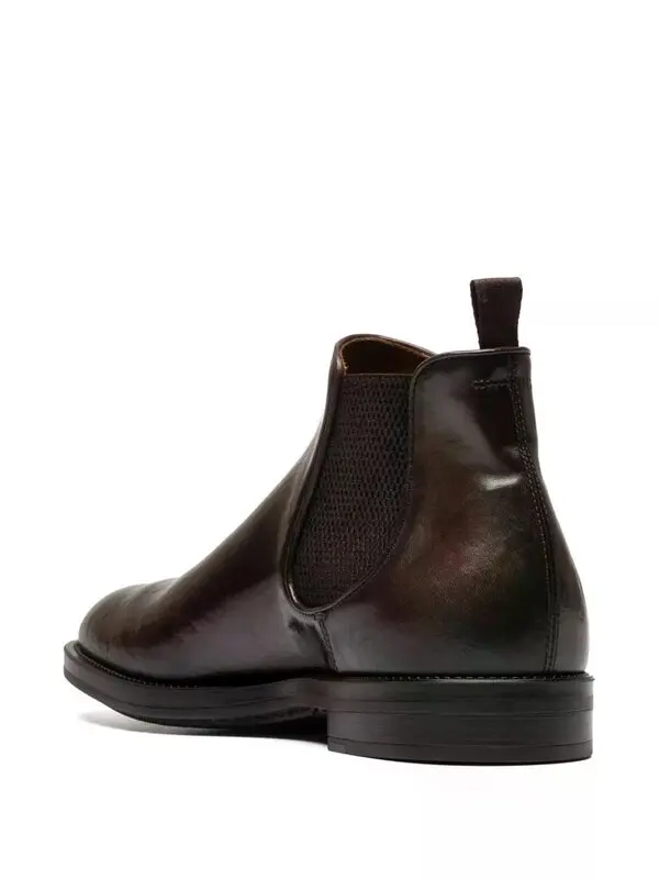 Officine Creative Silent 003 Leather Chelsea Boots