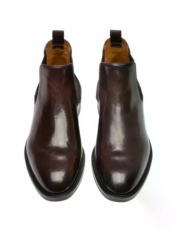 Officine Creative Silent 003 Leather Chelsea Boots