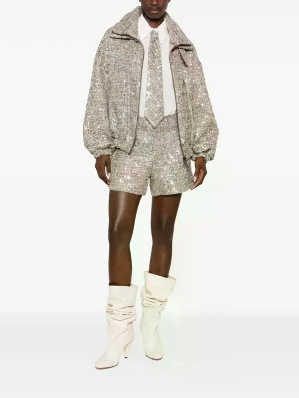 SIMONA CORSELLINI Sequin-embellished Jacket