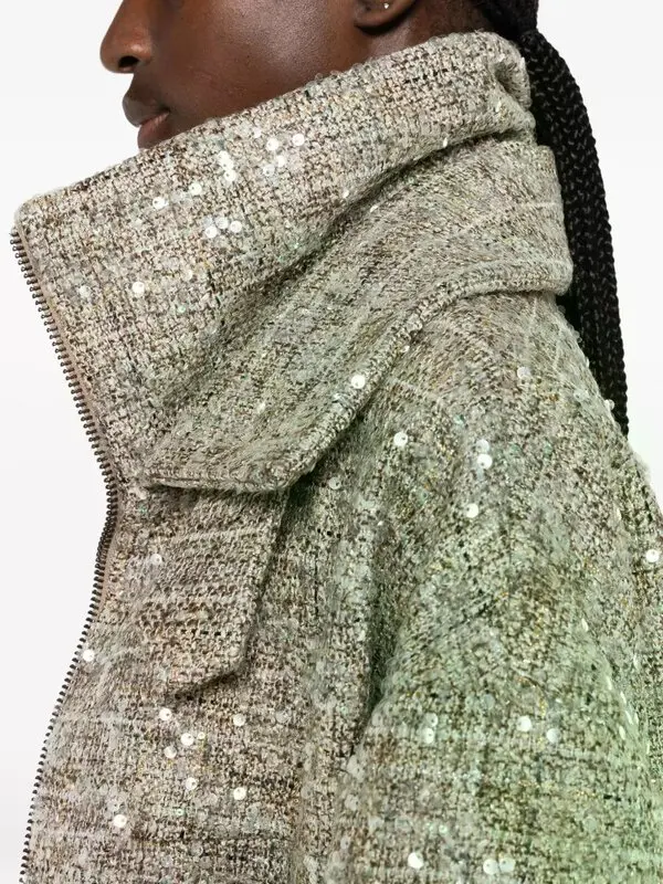 SIMONA CORSELLINI Sequin-embellished Jacket