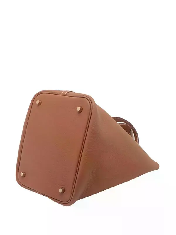 Hermès 2024 Clemence Picotin Lock 22 Handbag - Brown