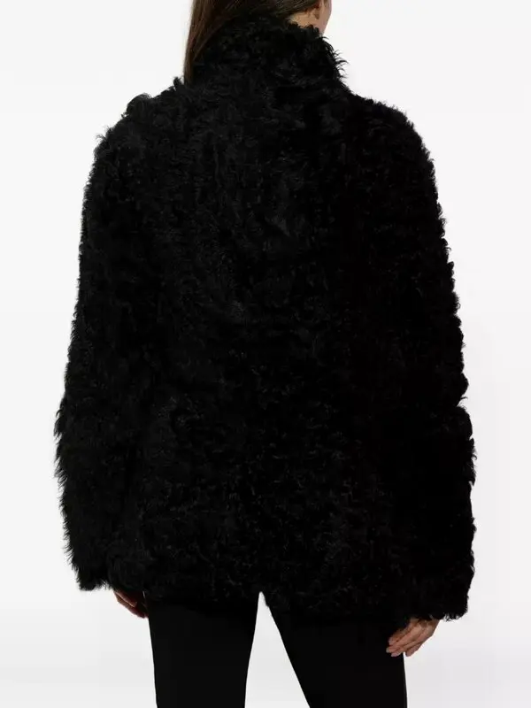 BY MALENE BIRGER Adeline Reversible Leather Coat