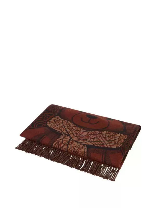 Etro Teddy Bear Jacquard Blanket
