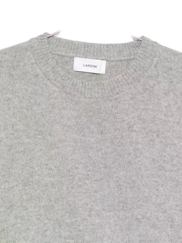 LARDINI Ribbed-trim Crew-neck Sweater