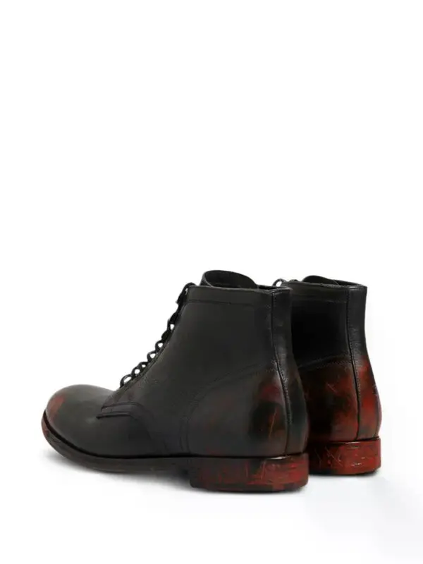Dolce & Gabbana Round-toe Ankle Boots